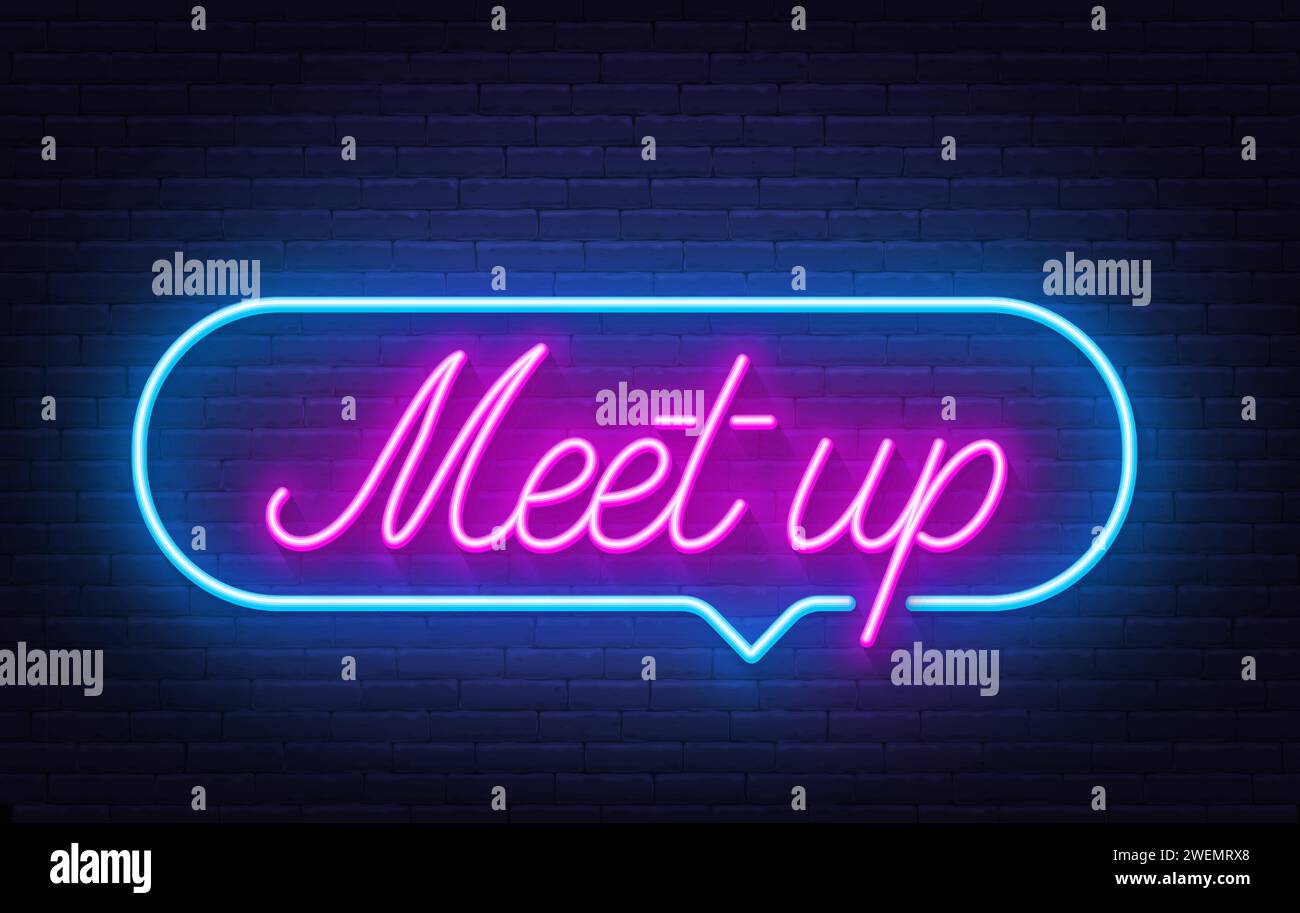 Meetup symbol hi-res stock photography and images - Alamy