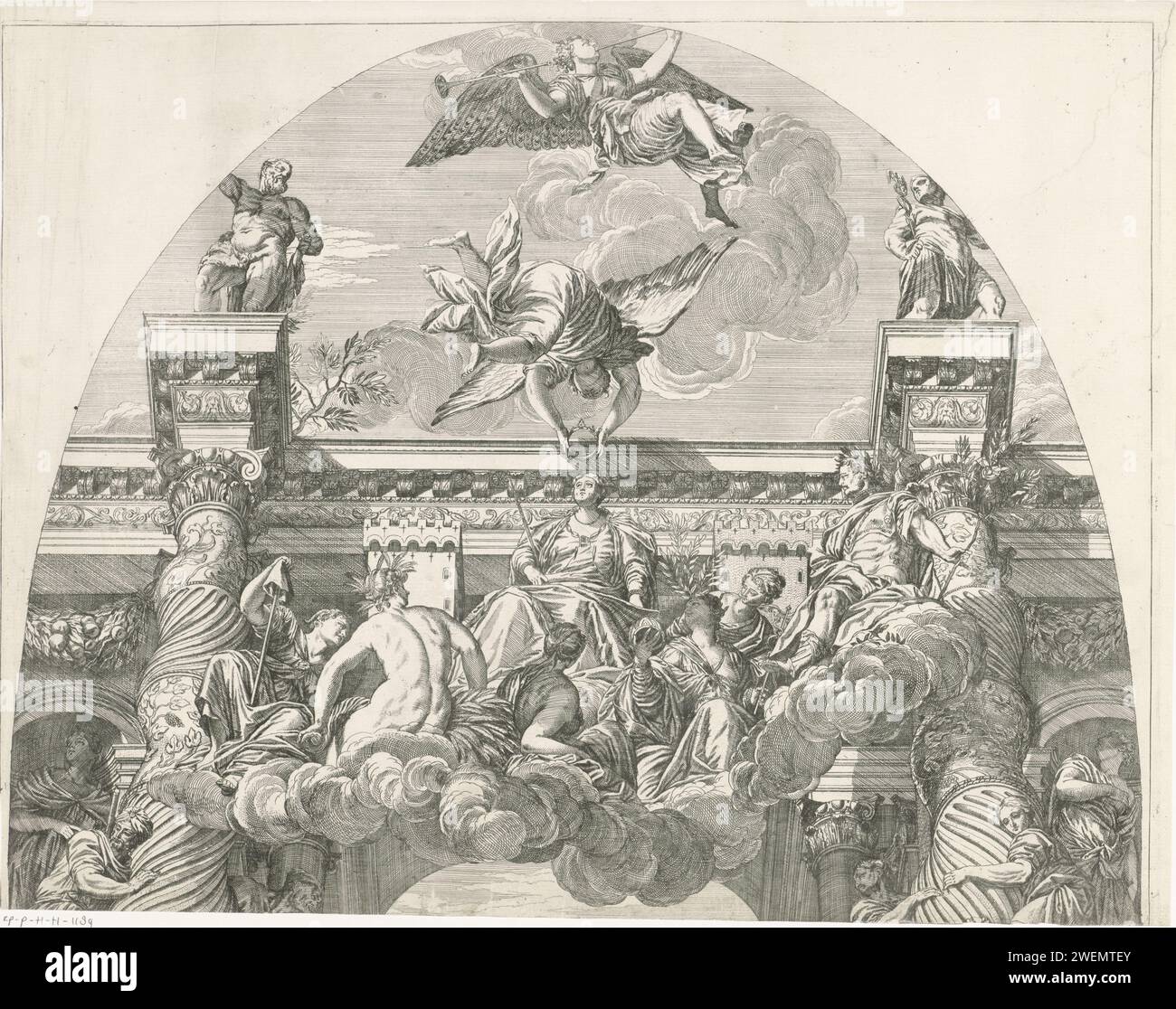 Coronation of Venice, Valentin Lefèbvre, After Paolo Veronese, 1682 ...