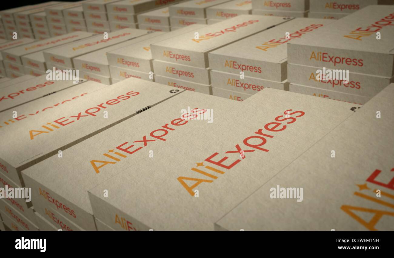 Aliexpress hi-res stock photography and images - Alamy