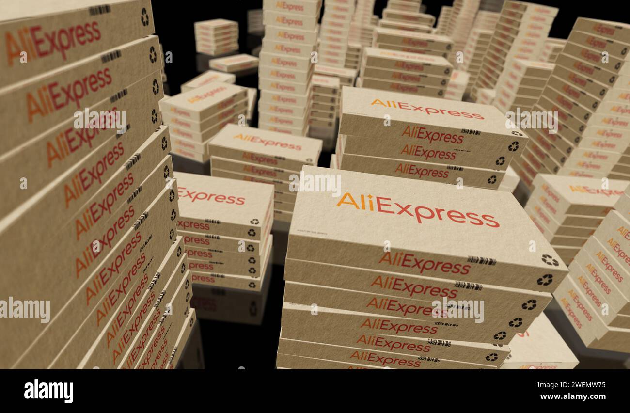 Aliexpress hi-res stock photography and images - Alamy
