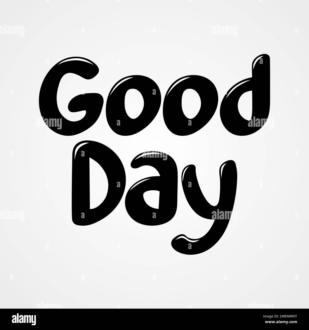 Good Day typography text vector illustration Stock Vector Image & Art ...