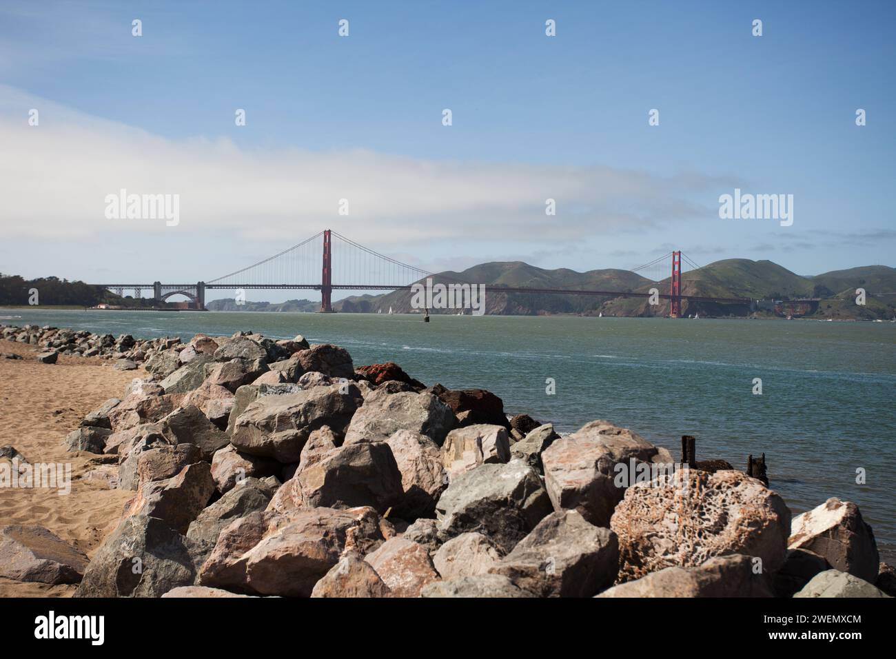 The Golden Gate Bridge is a suspension bridge spanning the Golden Gate ...