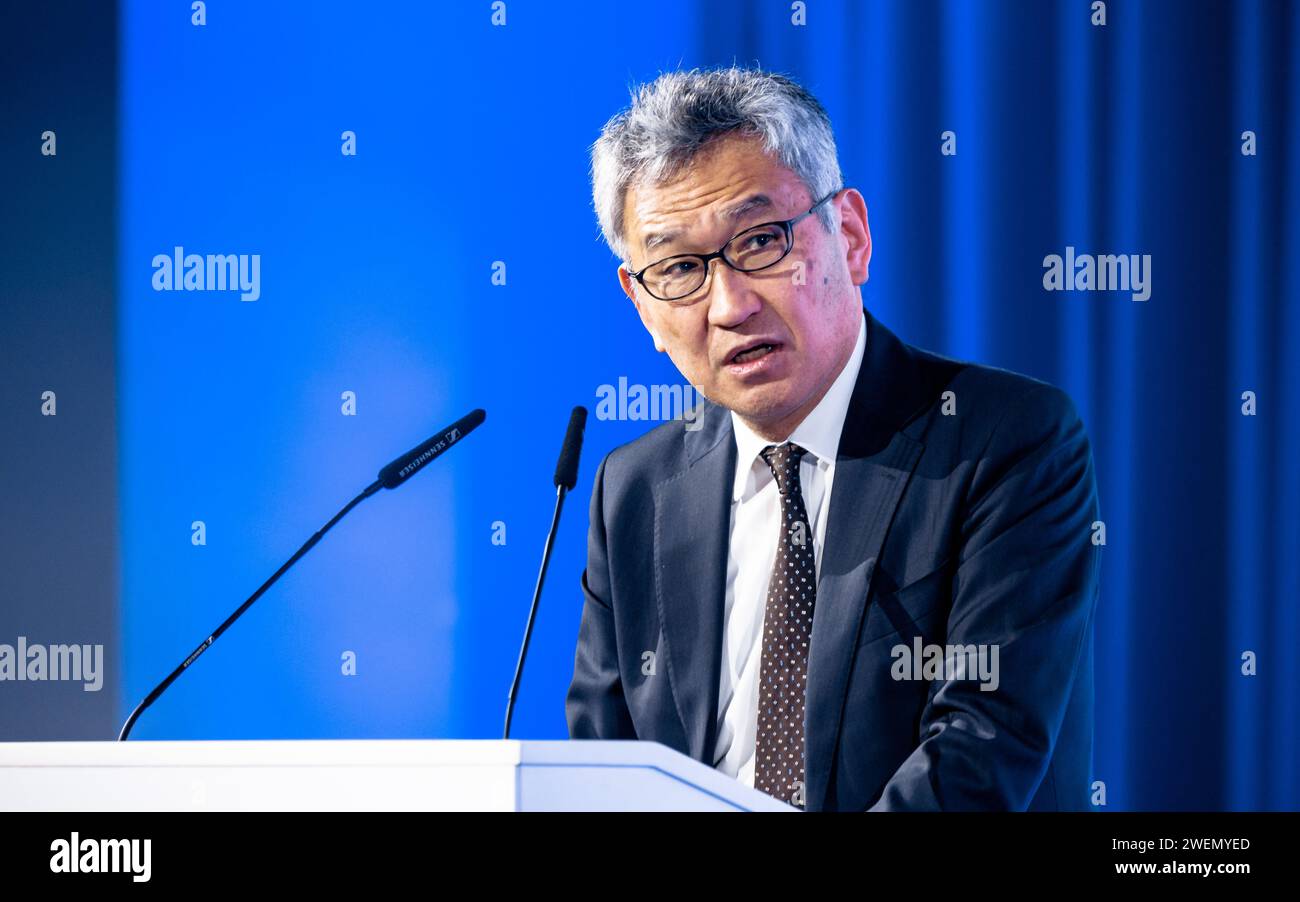 Hamburg, Germany. 26th Jan, 2024. Yoshiki Takeuchi, Deputy Secretary ...