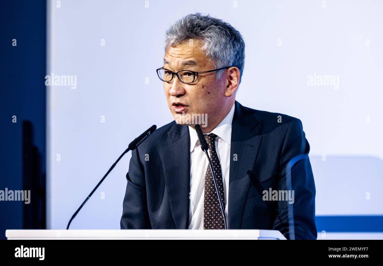 Hamburg, Germany. 26th Jan, 2024. Yoshiki Takeuchi, Deputy Secretary ...