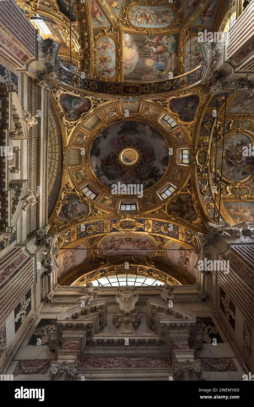Dome of the Basilica della Santissima Annunziata del Vastato ...