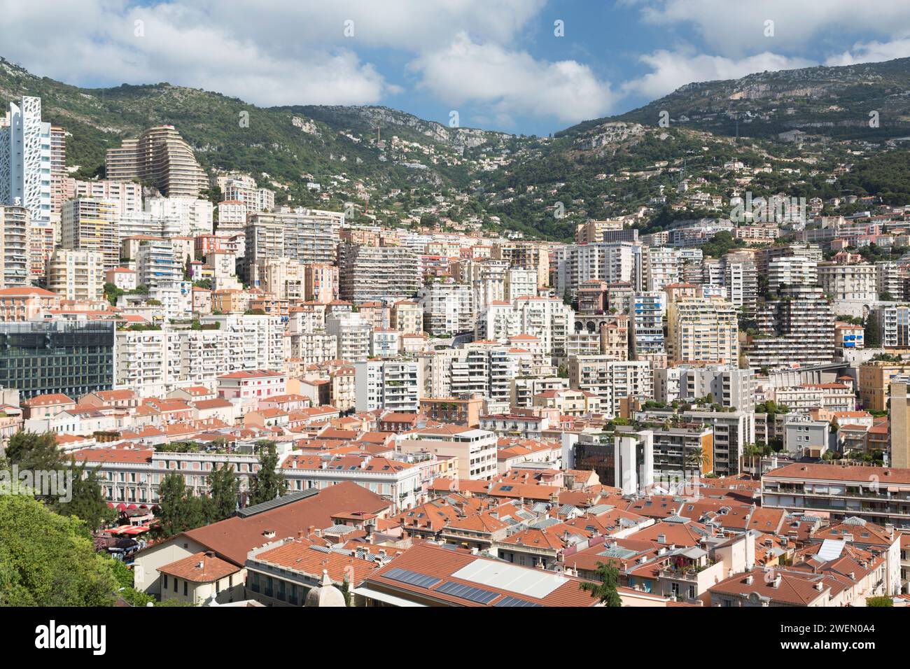 Monaco from the palace hi-res stock photography and images - Alamy