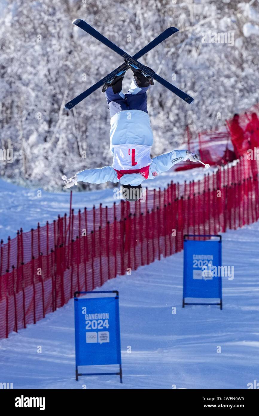 Jeongseon, South Korea. 26th Jan, 2024. Elizabeth Lemley of the United ...