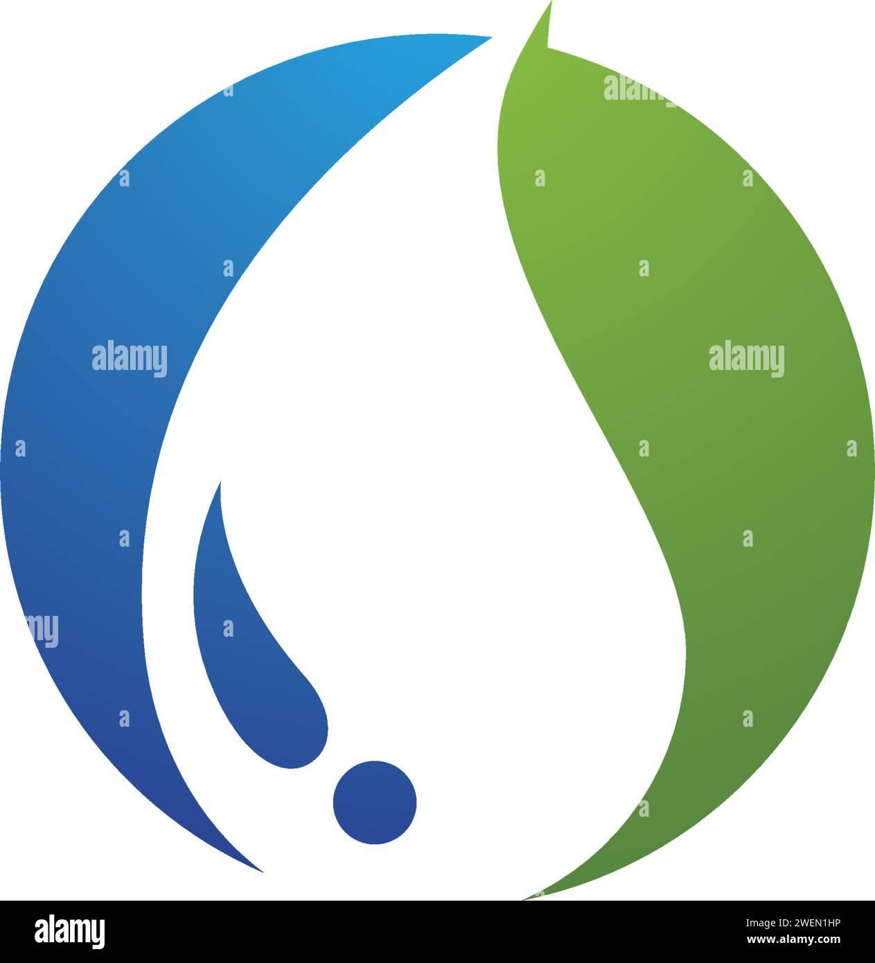 Water Drop Logo Template Vector Illustration Design Stock Vector Image