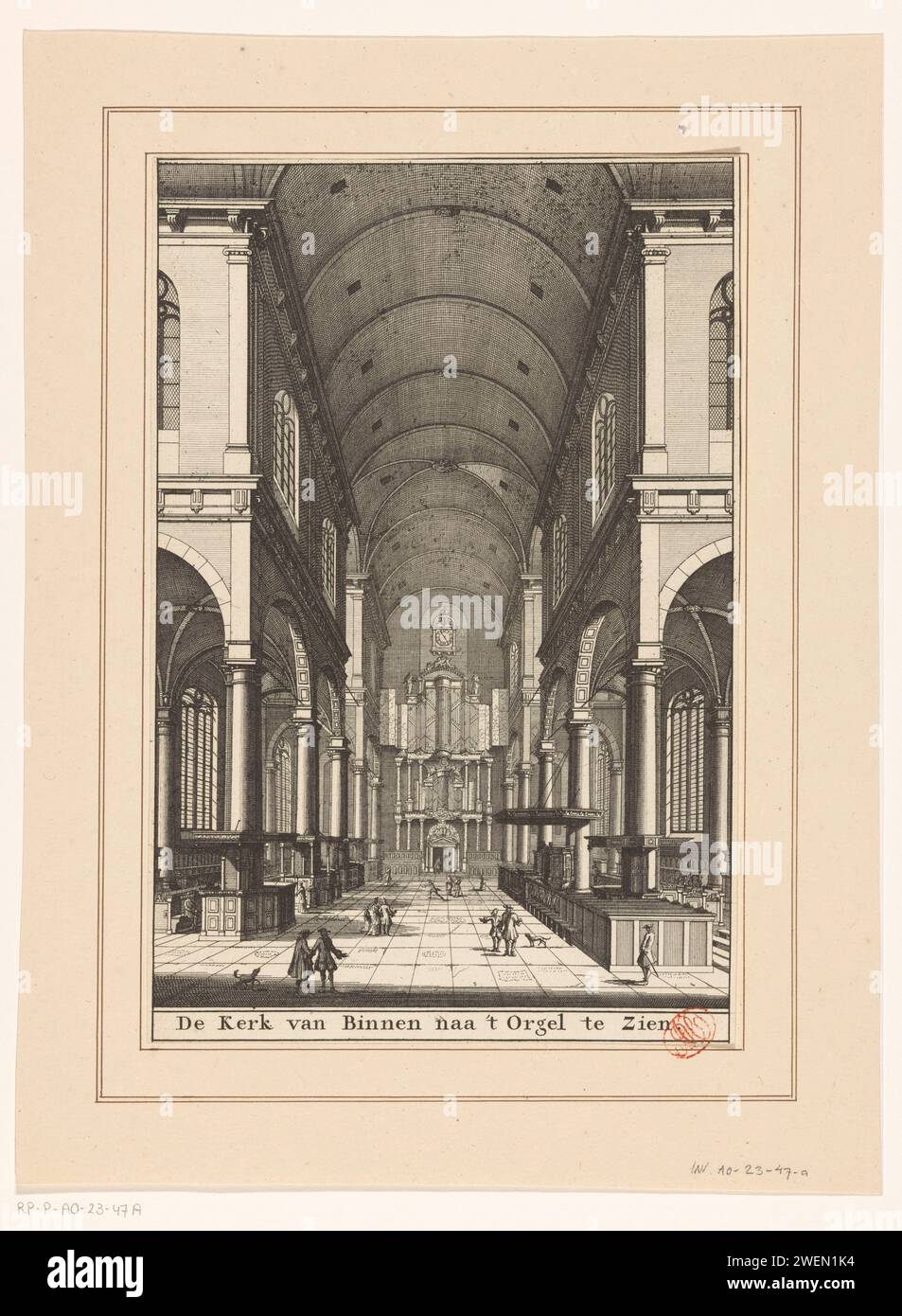 Westerkerk amsterdam interior hi-res stock photography and images - Alamy