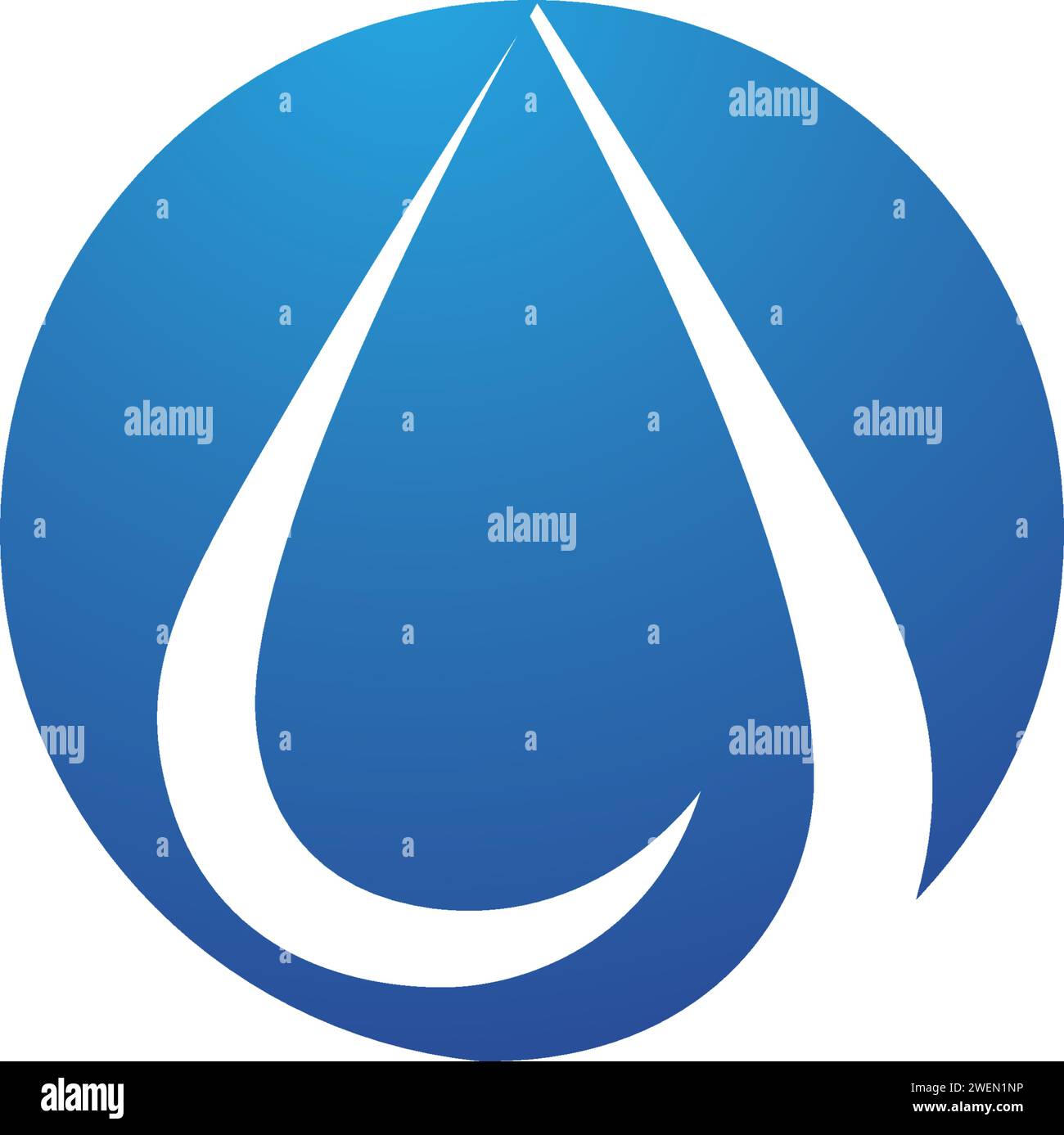 water drop Logo Template vector illustration design Stock Vector Image ...
