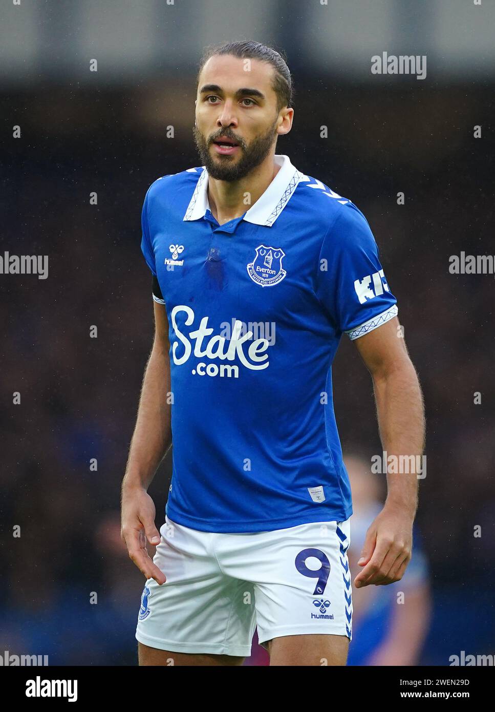 File photo dated 14-01-2024 of Dominic Calvert-Lewin. Everton boss Sean ...
