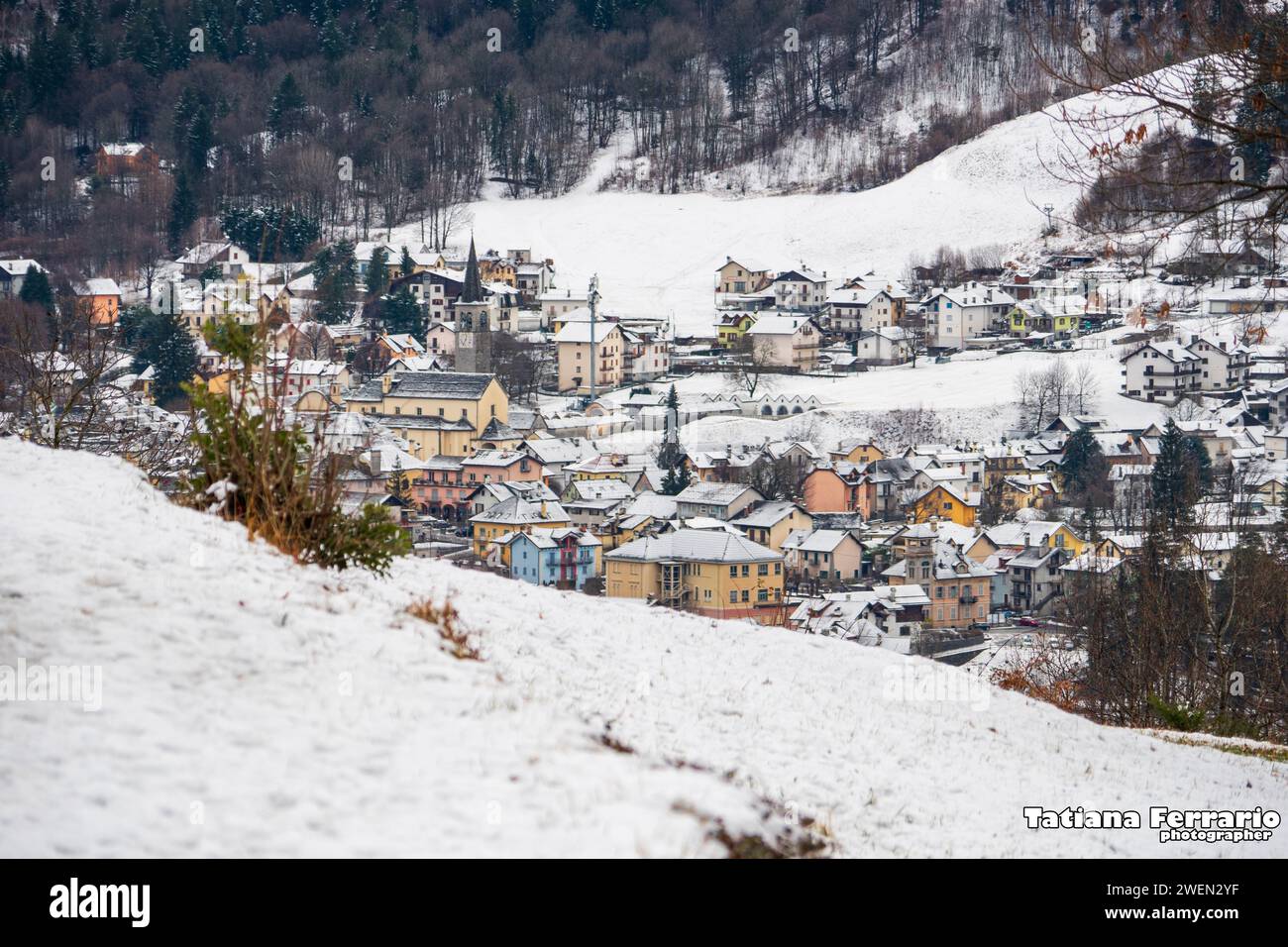 Malesco, Comune italiano della Valle Vigezzo - Piemonte - Italia Stock ...