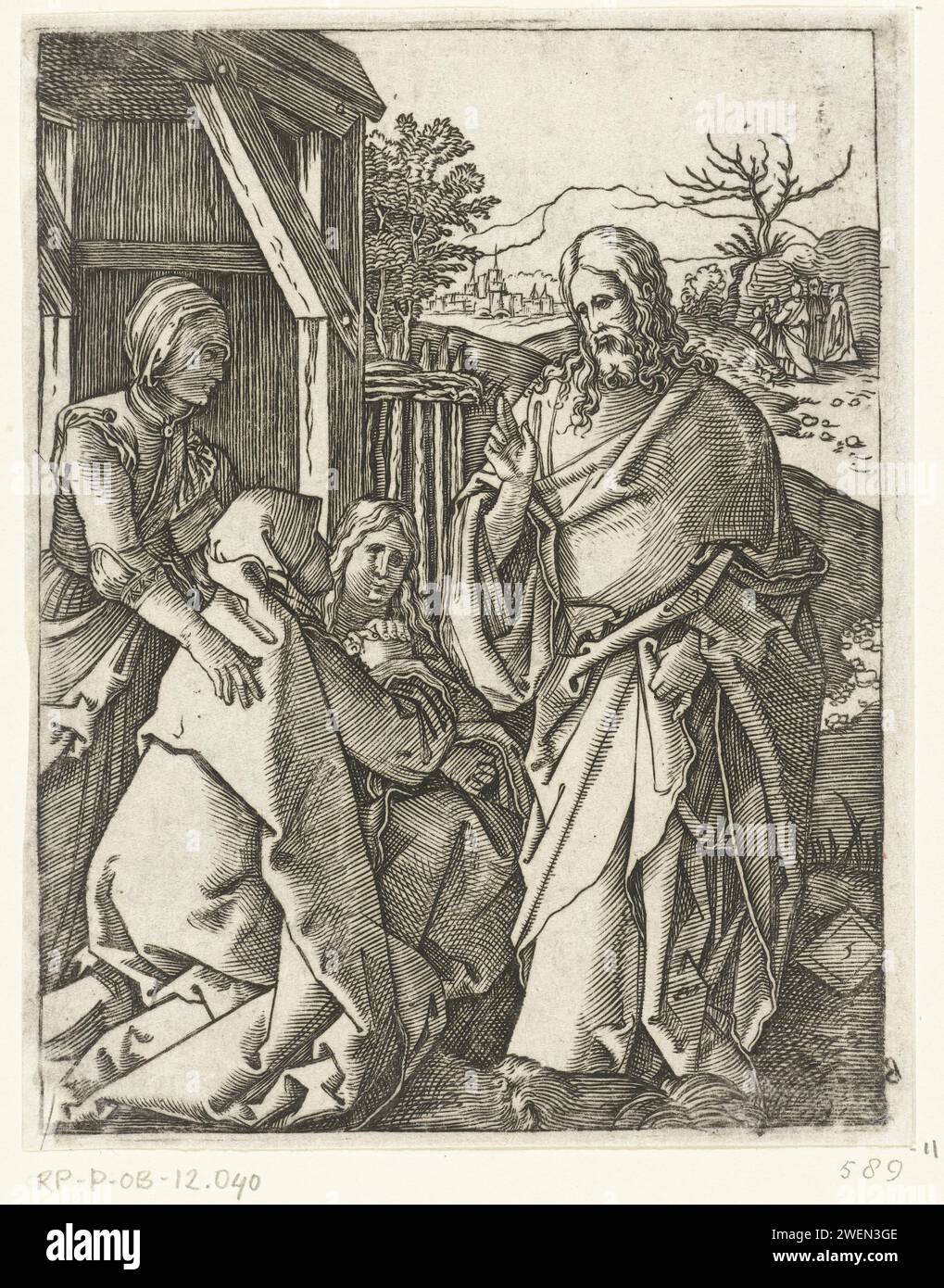 Christs farewell to his mother hi-res stock photography and images - Alamy
