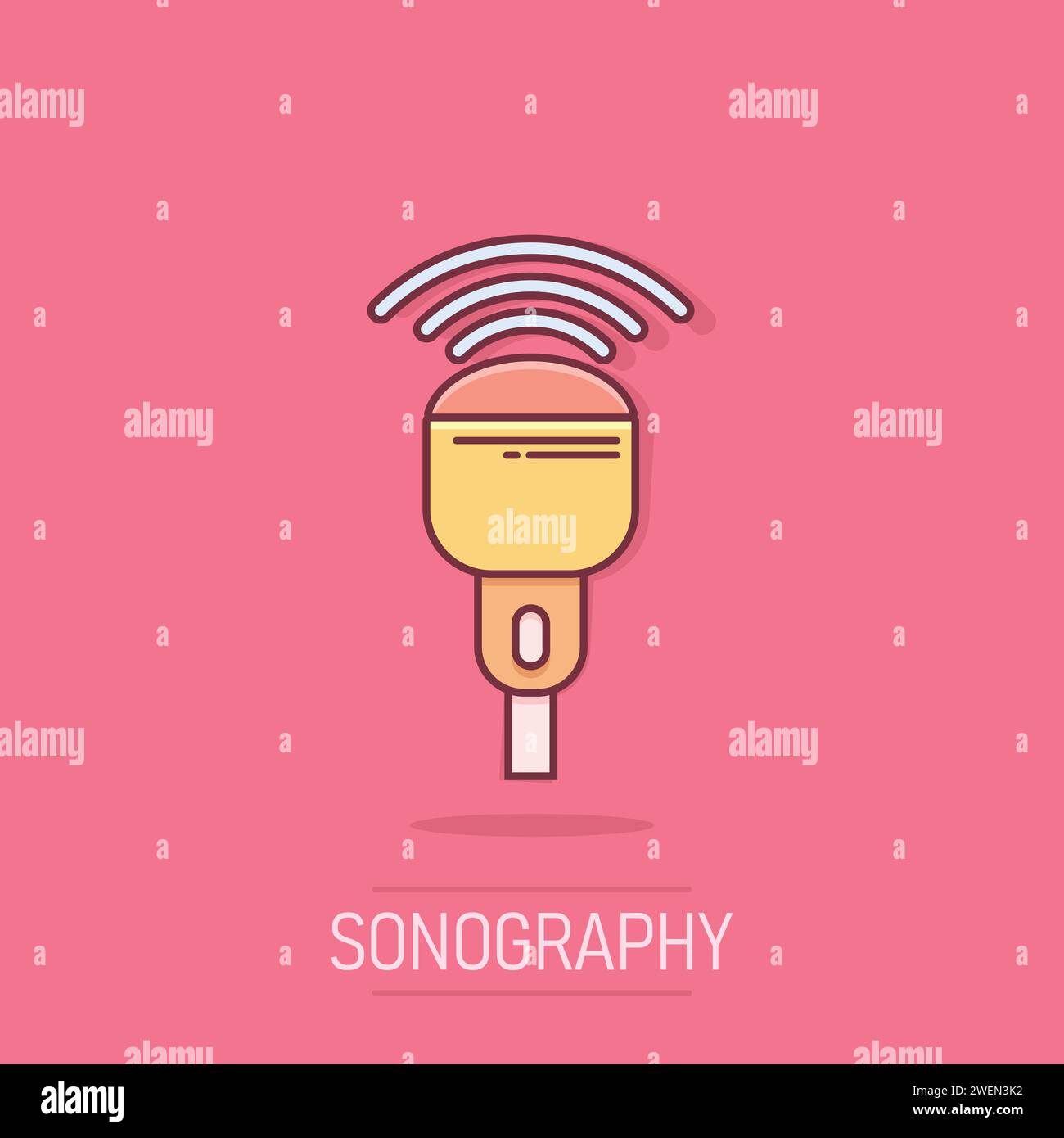 Transducer background Stock Vector Images - Alamy