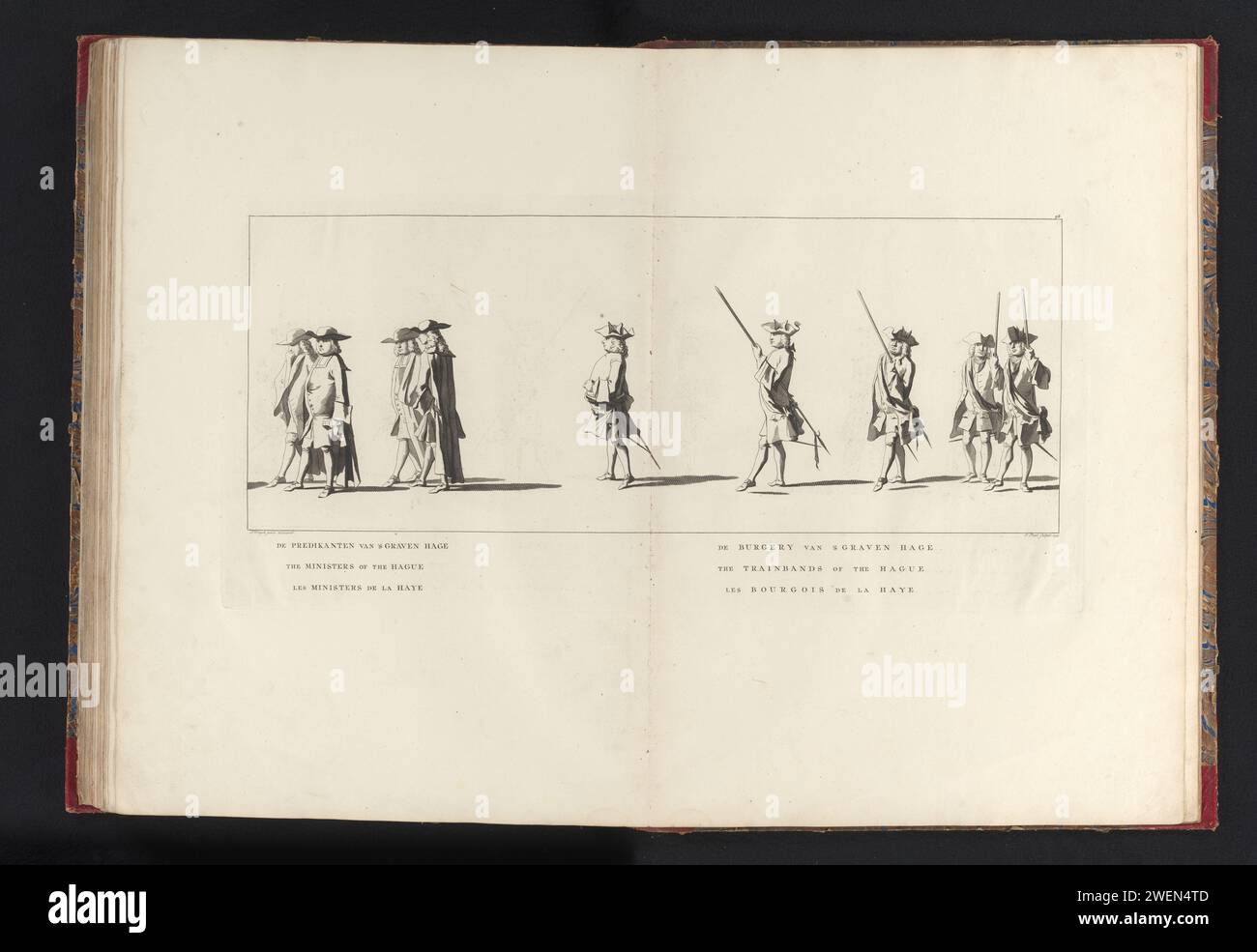 Corpse of Willem IV, 1752, plate 38, Jan Punt, after Pieter Jan van ...
