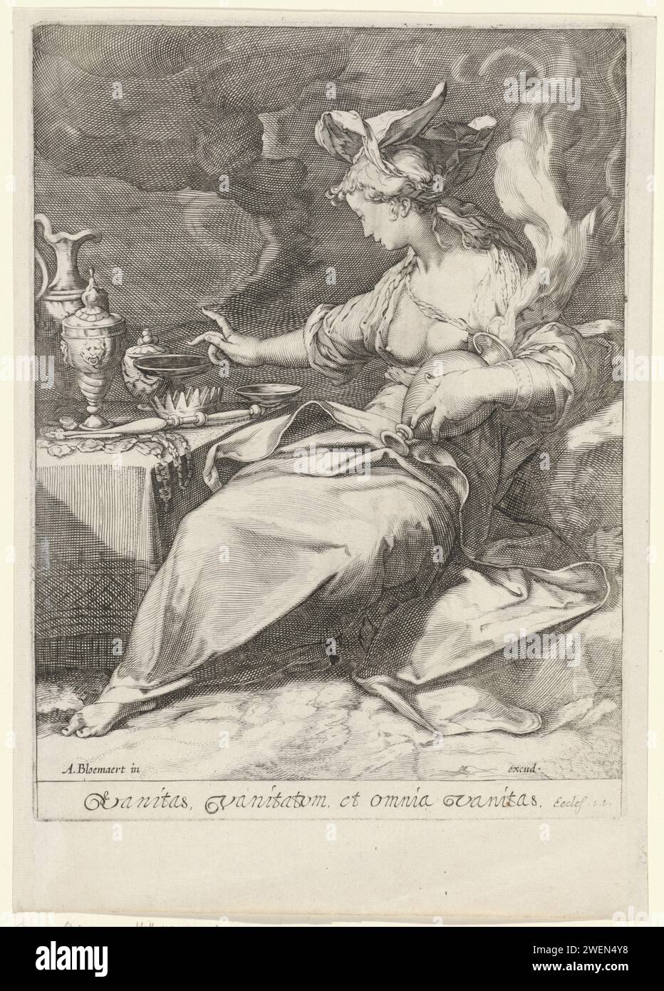 Allegory of transience (vanitas), Anonymous, After Jan Saenredam, After ...