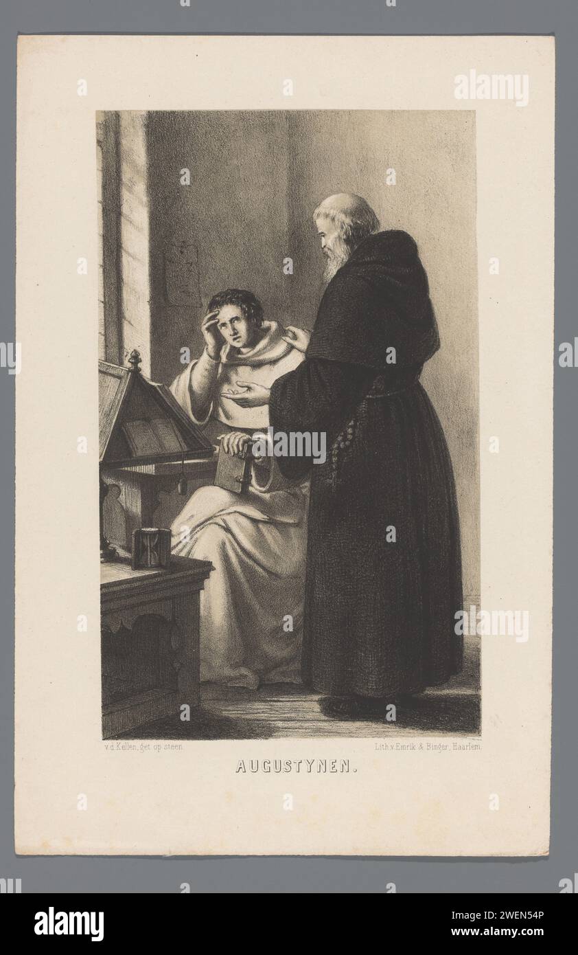 Augustinian monk talks hi-res stock photography and images - Alamy