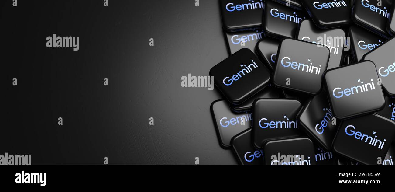 Gemini logo hi-res stock photography and images - Alamy