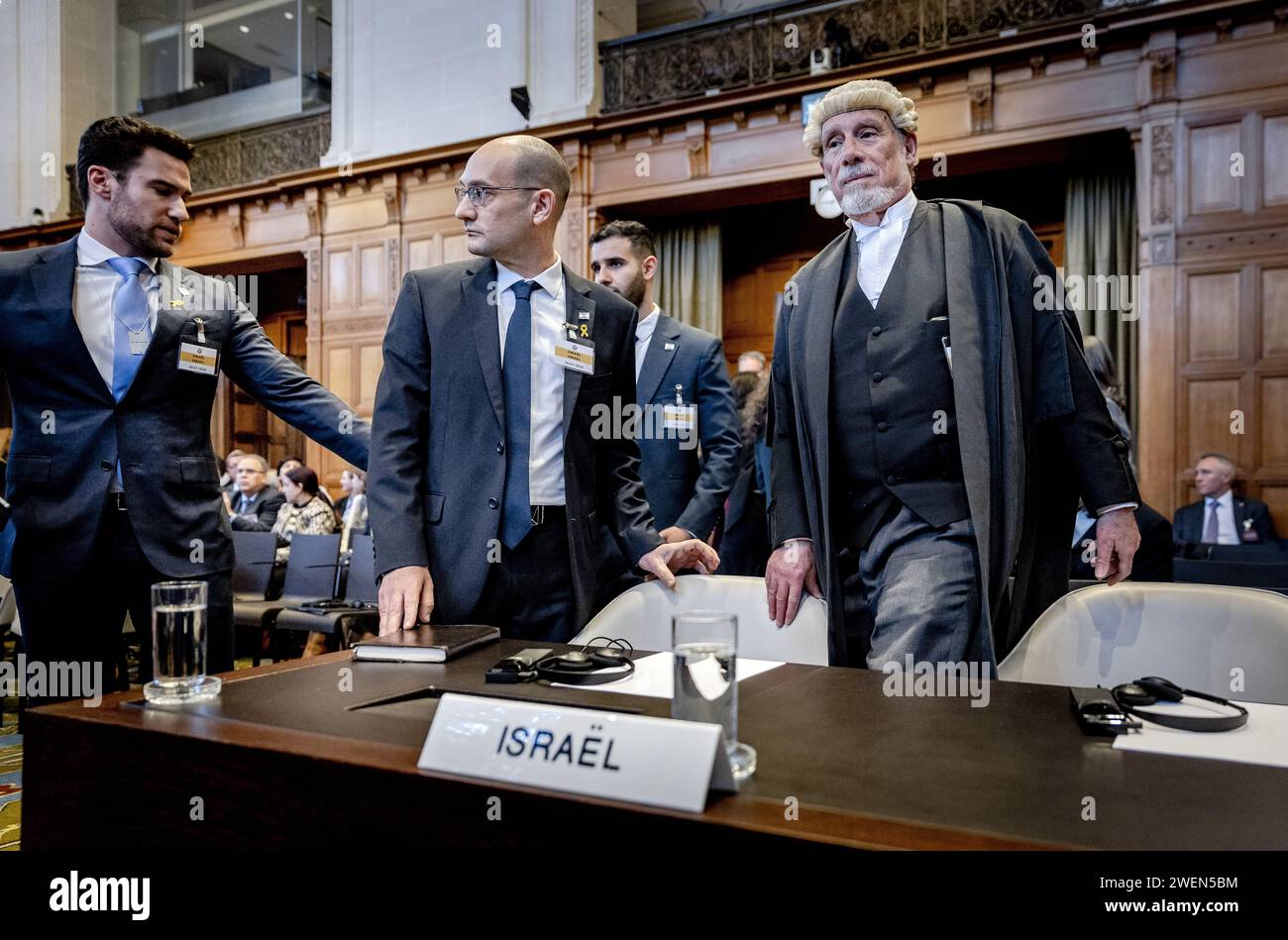 THE HAGUE - Gilad Noam (M), Deputy Attorney-General for International ...