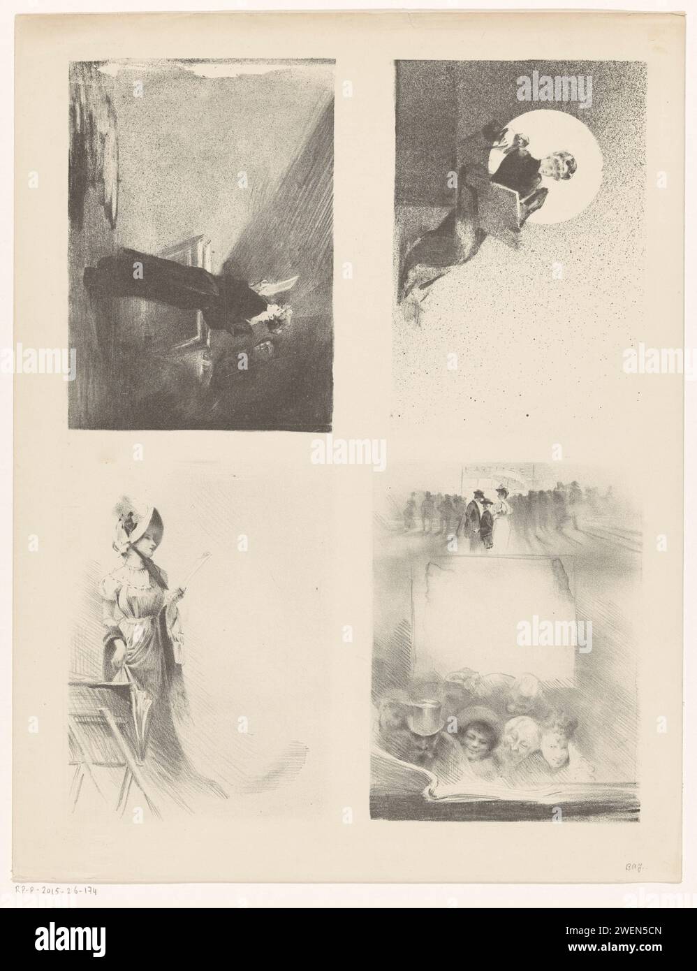 1900 printing shop drawing hi-res stock photography and images - Alamy