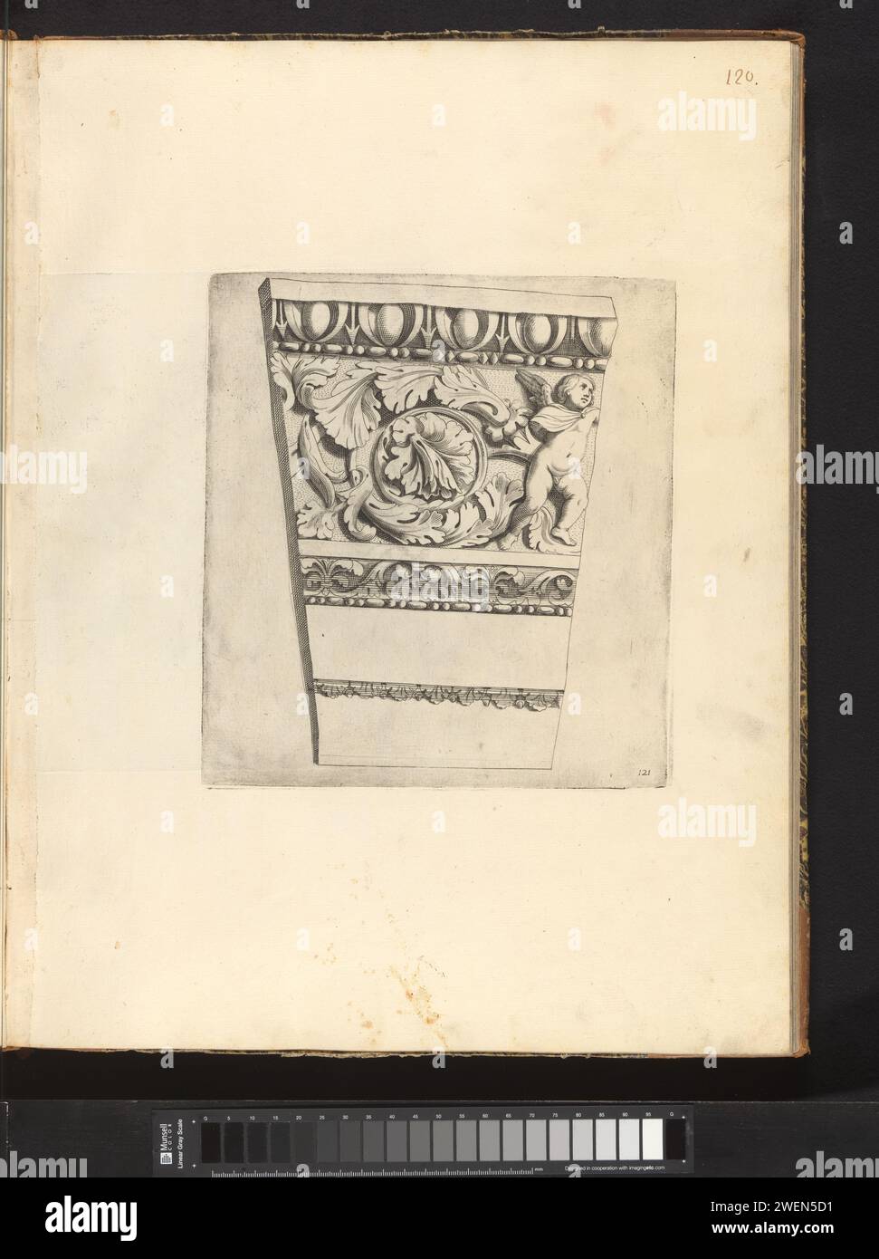 Bas -relief with different putti, 1636 - 1647 print Bas-relief with ...