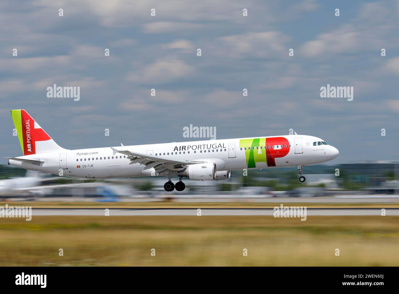 Munich, Germany - July 06. 2023 : TAP - Air Portugal Airbus A321 with ...