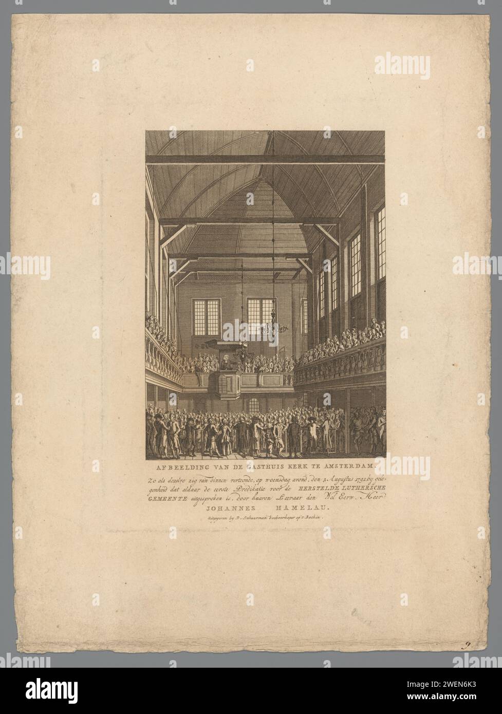 First preaching for the restored Lutheran congregation in the ...