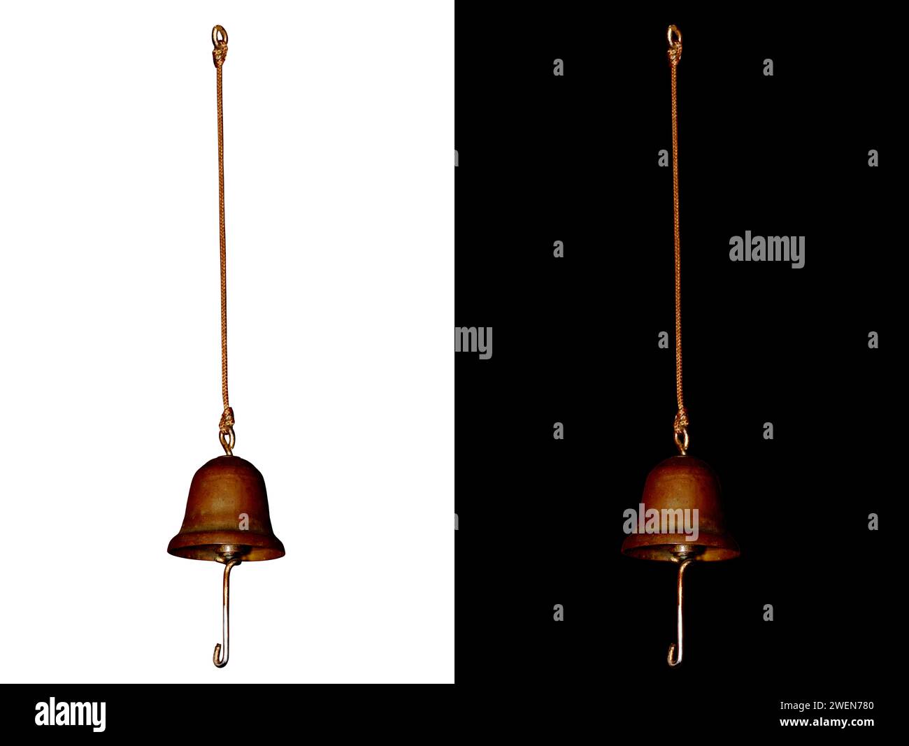 Bell on string door hi-res stock photography and images - Alamy