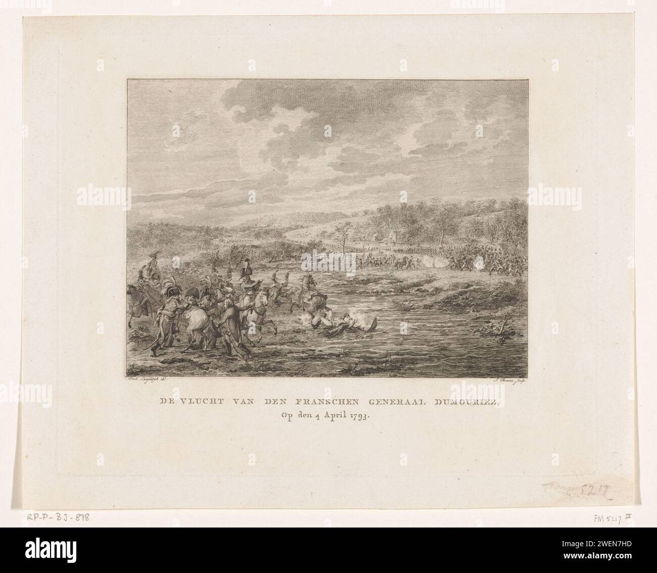 Flight from the French General Charles -Francois Dumouriez, Joannes ...