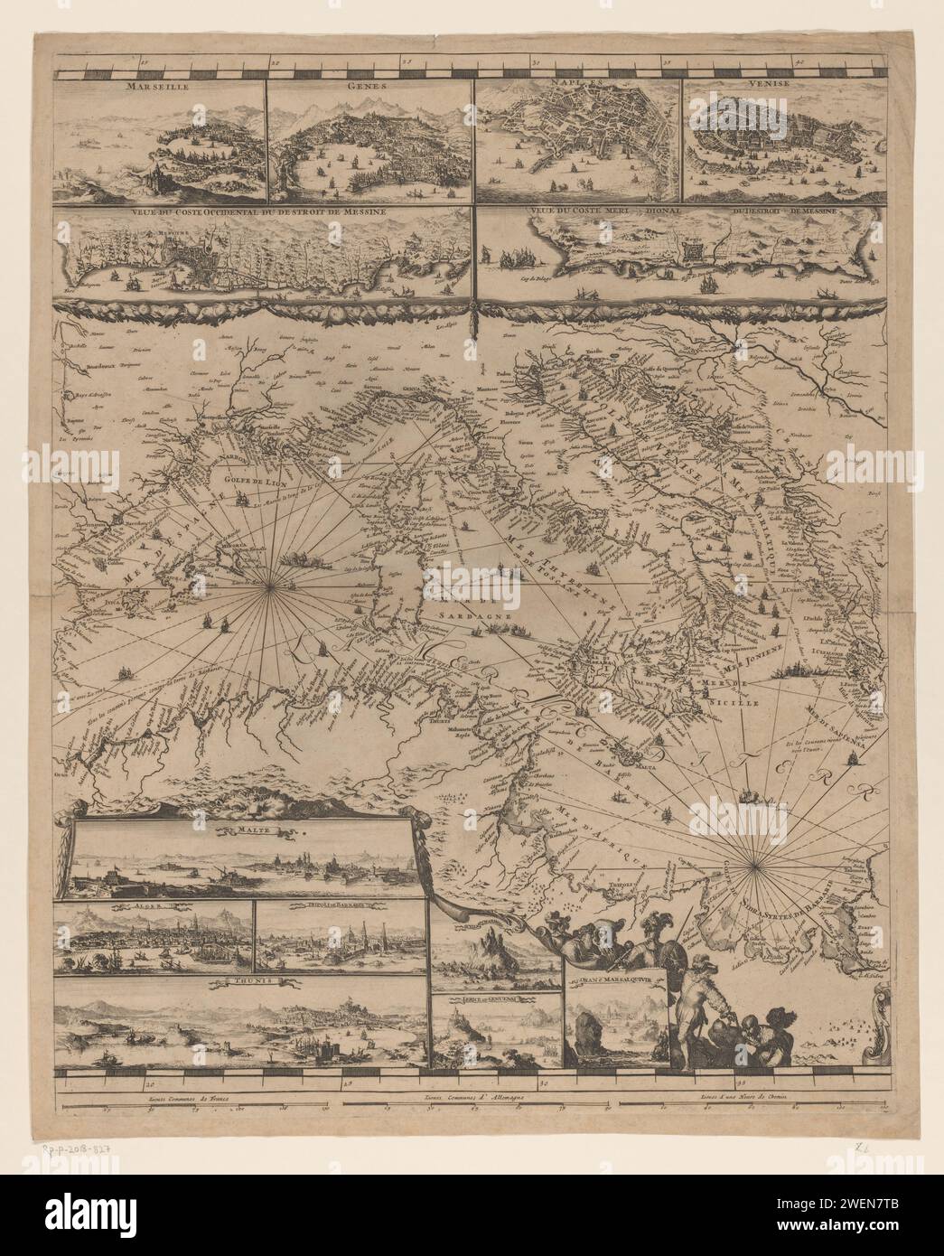 Malta map 1700 hi-res stock photography and images - Alamy