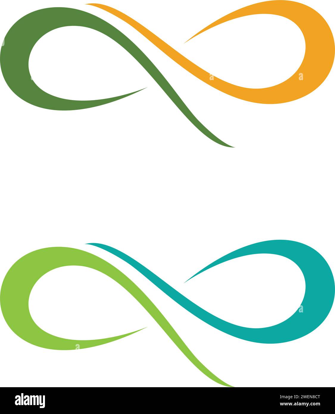 Infinity Design Infinity logo Vector Logo template Stock Vector Image ...