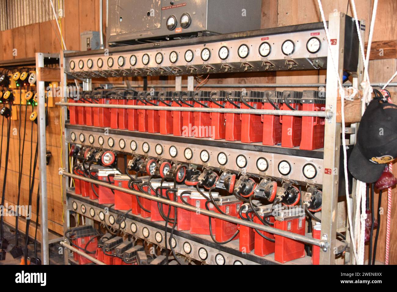 Bisbee, AZ., 12/30/2023. Queen #15 offers visitors a glimpse of tunnel ...