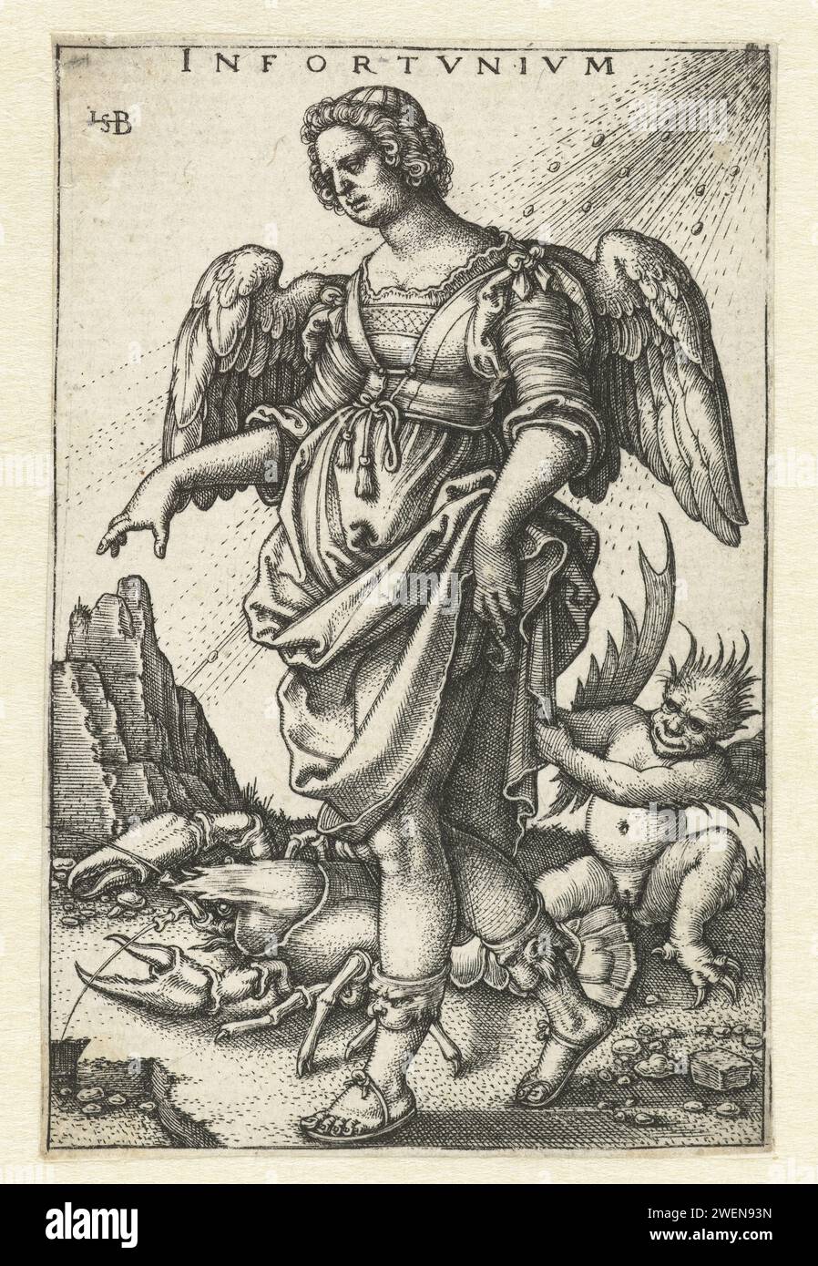 Hans sebald beham devil hi-res stock photography and images - Alamy