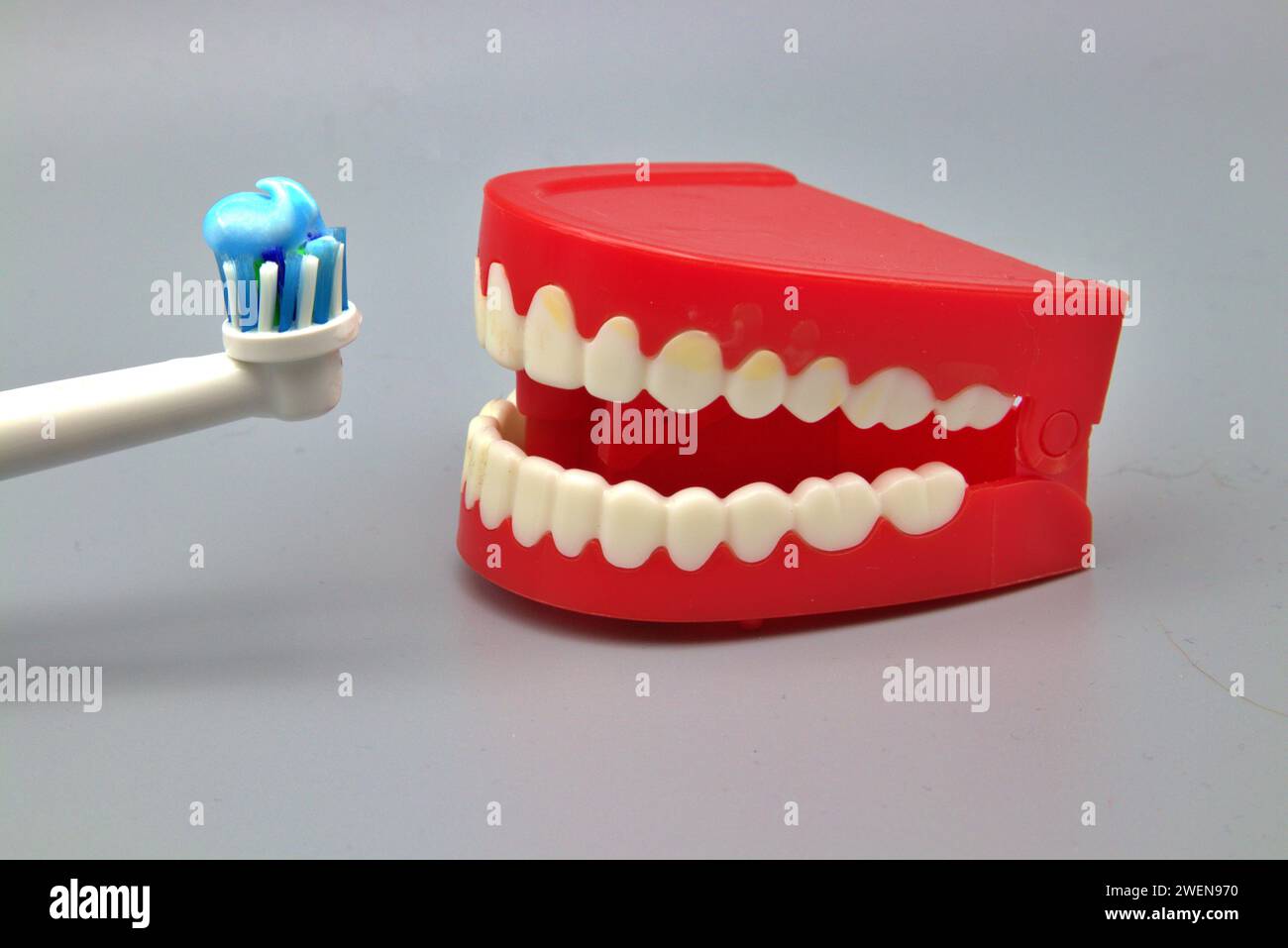 Joke teeth toy hi-res stock photography and images - Alamy
