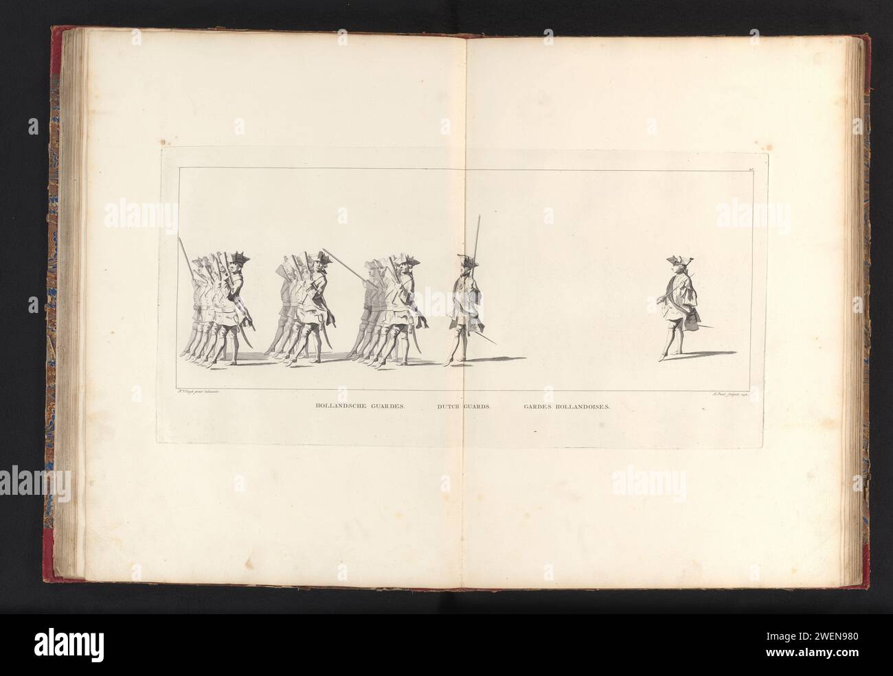 Corpse of Willem IV, 1752, plate 10, Jan Punt, after Pieter Jan van ...