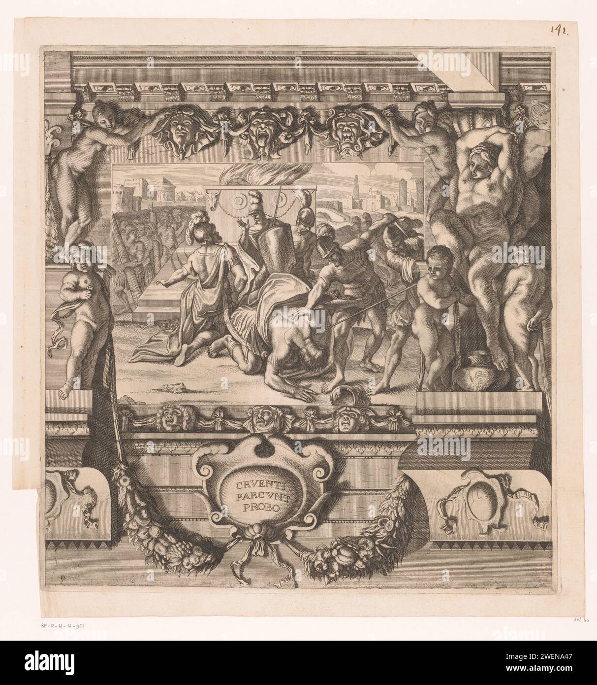 Dood van Titus, Louis de Chatillon, after François folded, after ...