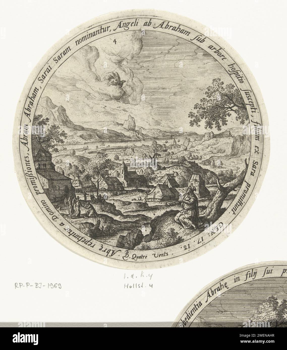 God appears before Abraham, Unknown, After Hans Bol, c. 1560 - c. 1570 ...