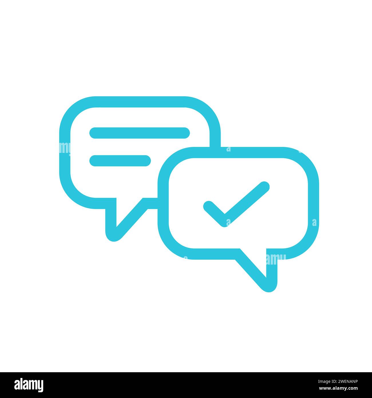Business feedback concept text Stock Vector Images - Alamy