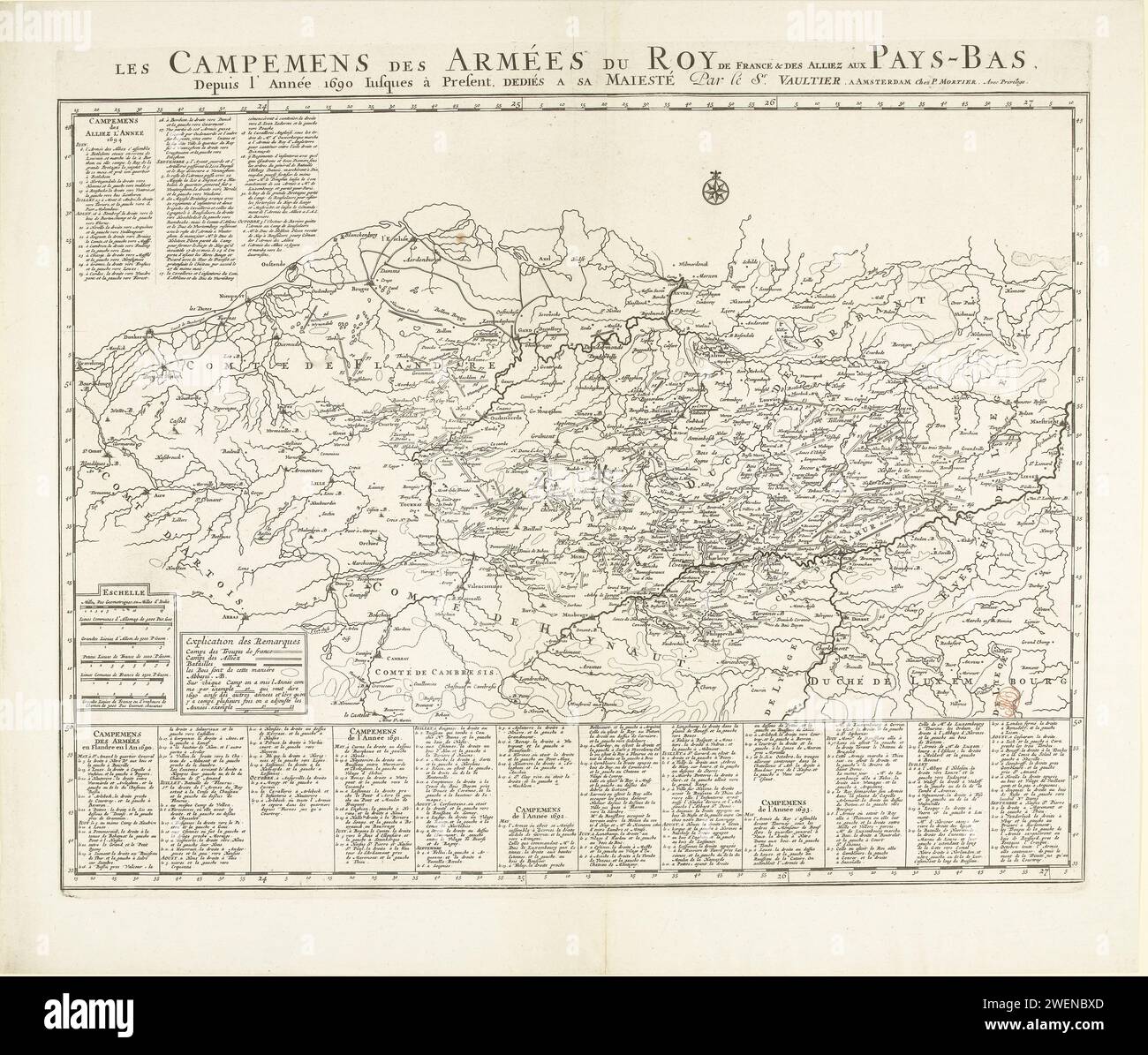 Camps of the French army and of the Allied armies in the Southern ...