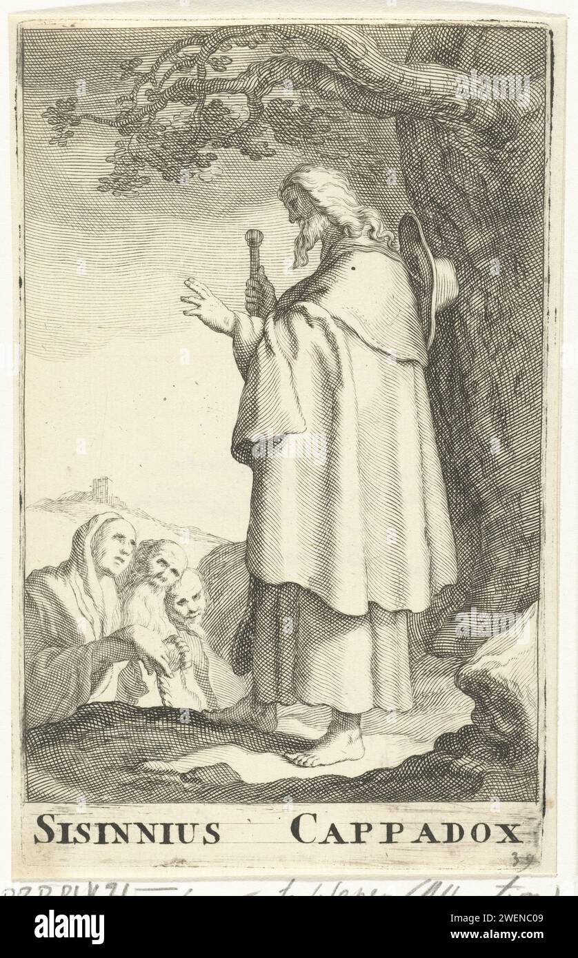 Holy Sisinnius of Cappadocia, Frederick Bloemaert, after Abraham ...