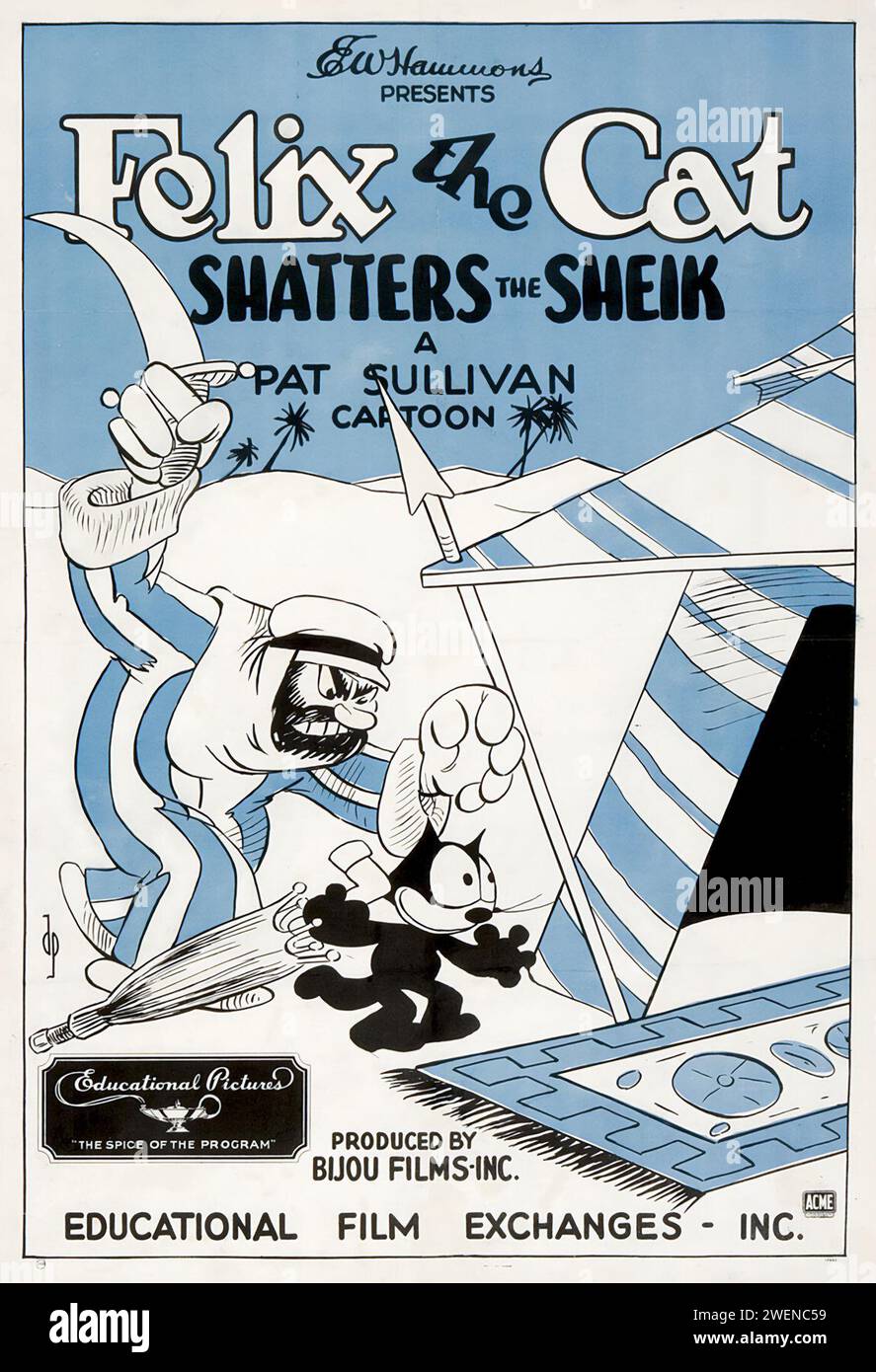 Felix the cat shatters the sheik hi-res stock photography and images ...