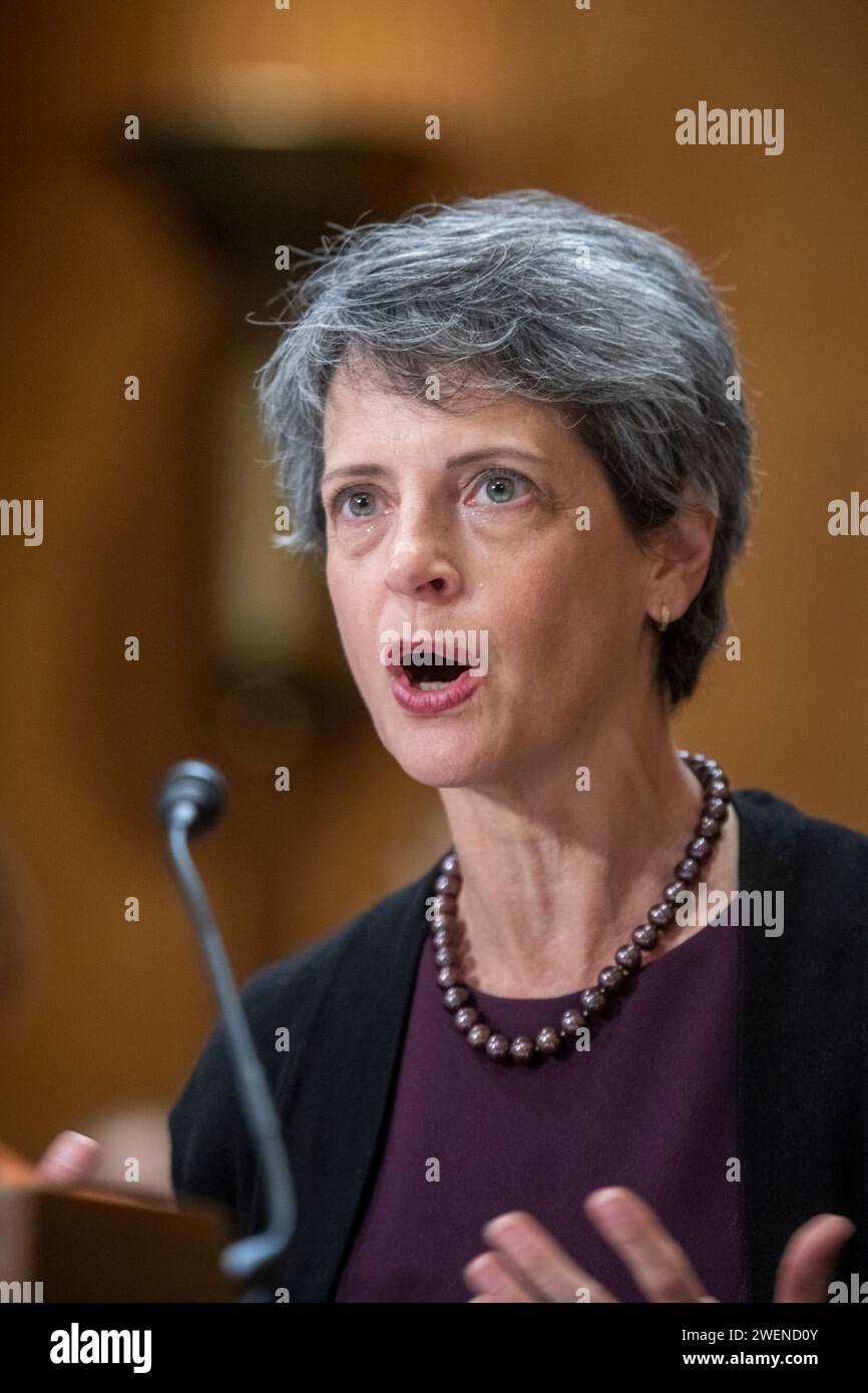 Washington, United States Of America. 25th Jan, 2024. Laura Stone ...