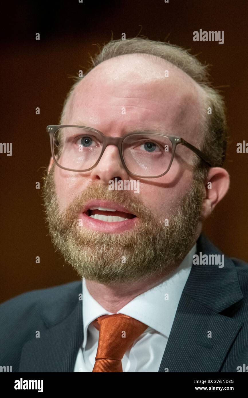 Washington, United States Of America. 25th Jan, 2024. Michael Hecht ...