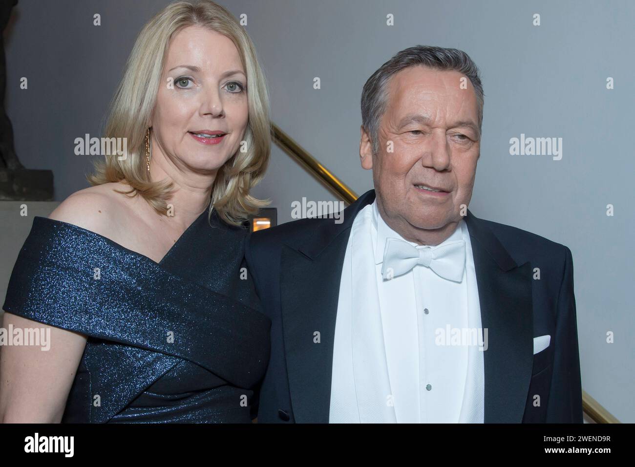 Sänger Roland Kaiser kommt mit Frau Silvia zum VIP Empfang des 13 ...