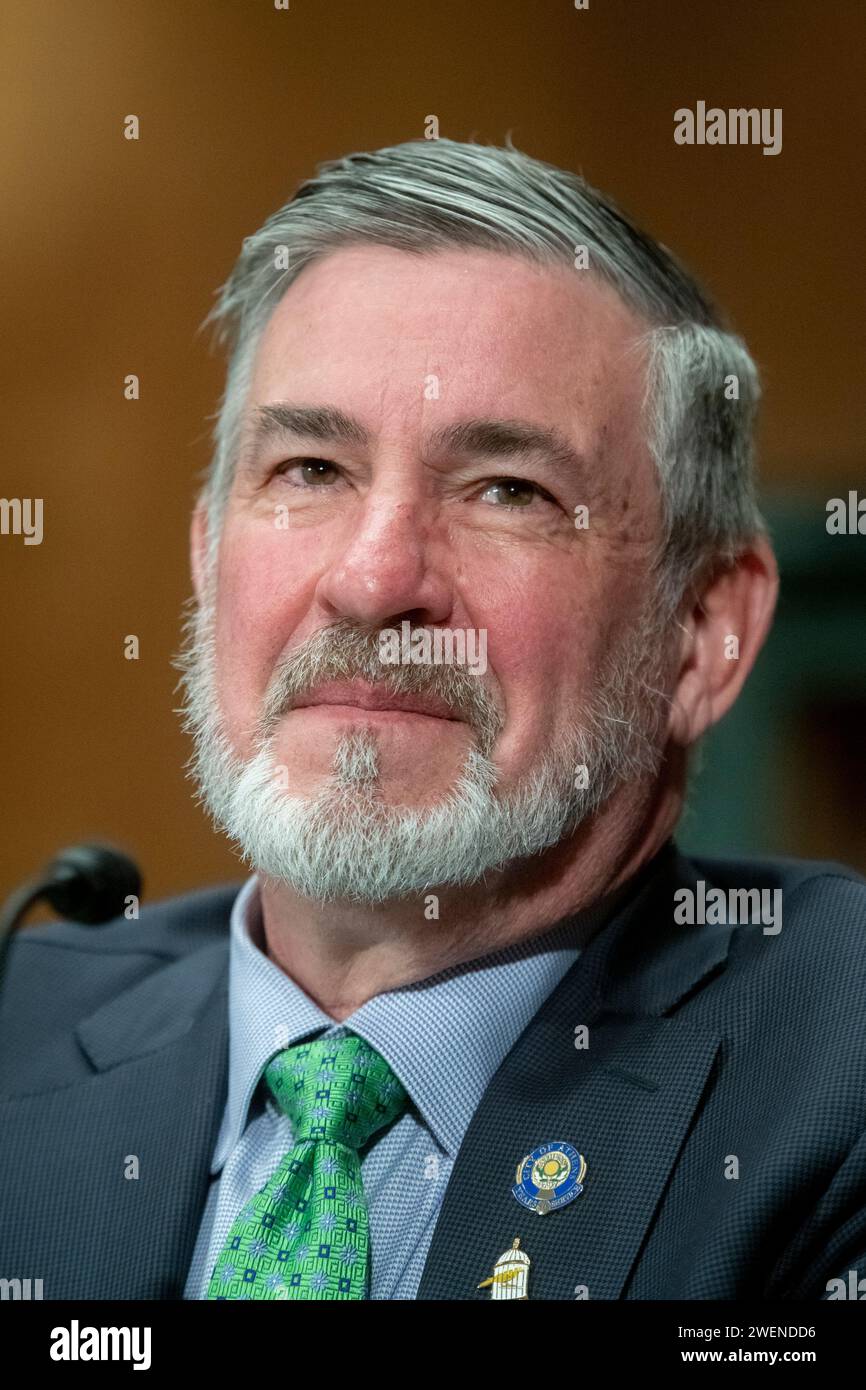 Washington, United States Of America. 25th Jan, 2024. Steve Patterson ...