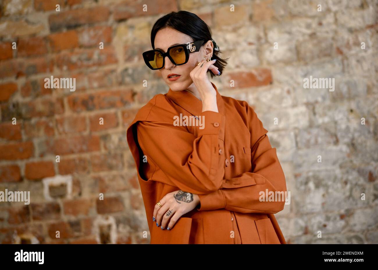 Berlin, Germany. 26th Jan, 2024. The singer Mine (Jasmin Stocker) on ...