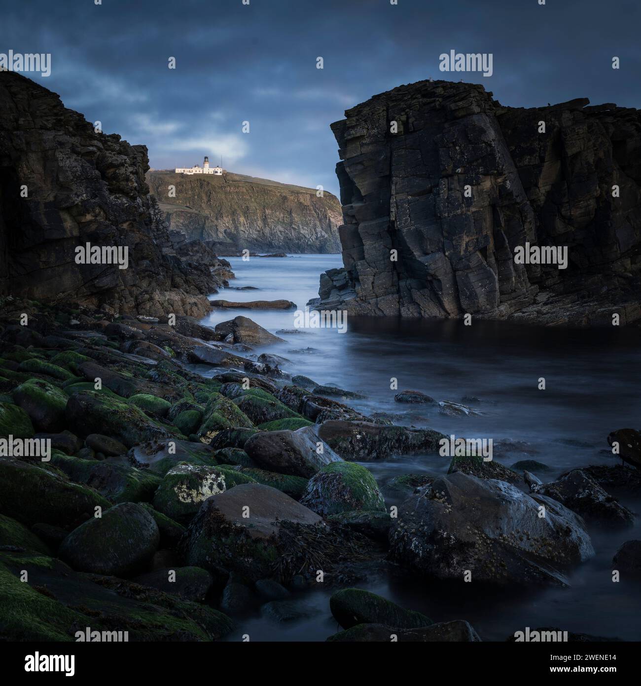 Sumburgh lighthouse hi-res stock photography and images - Alamy