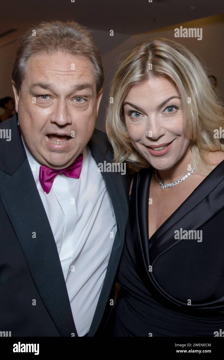 Comedian Oliver Kalkofe kommt mit Frau Connie zum VIP Empfang des 13 ...