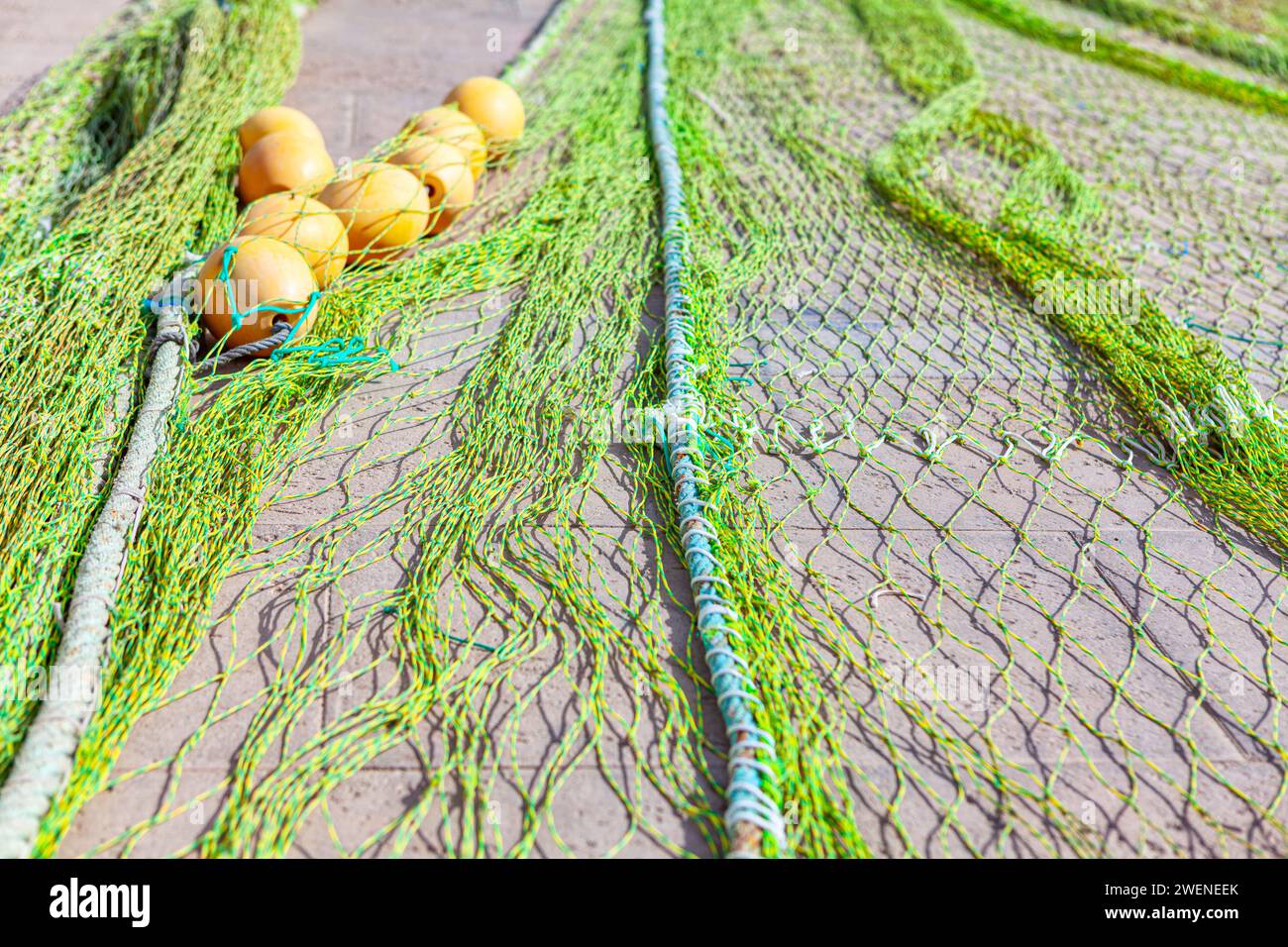 Net netting nautical warm hi-res stock photography and images - Alamy