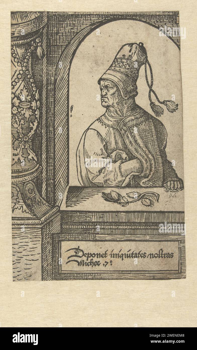 The Prophet Micha, Jacob Cornelisz van Oostsanen, 1521 - 1525 print ...